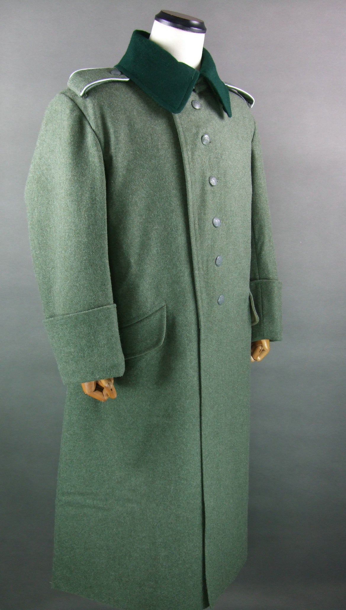 WW1 WWI German Model 1915 M15 Field Grey Wool Greatcoat – Hikishop