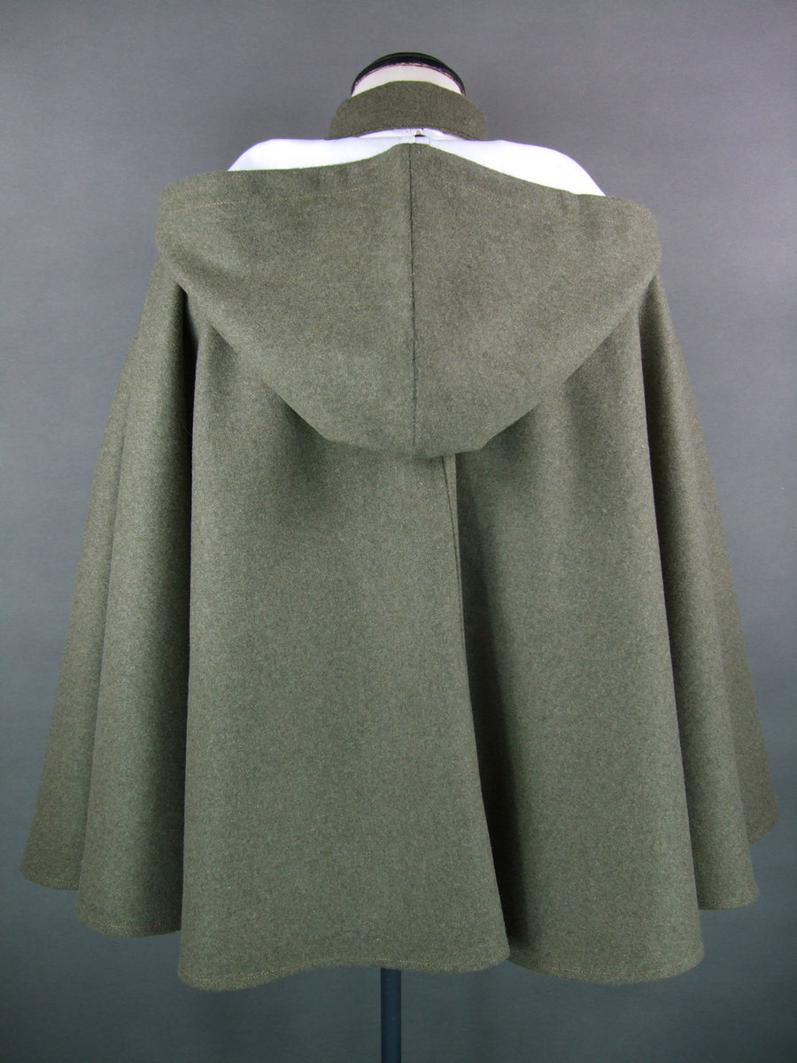 WW1 Italy Italian Light Grey Green Wool Model 1909 Cape For Foot Troop ...