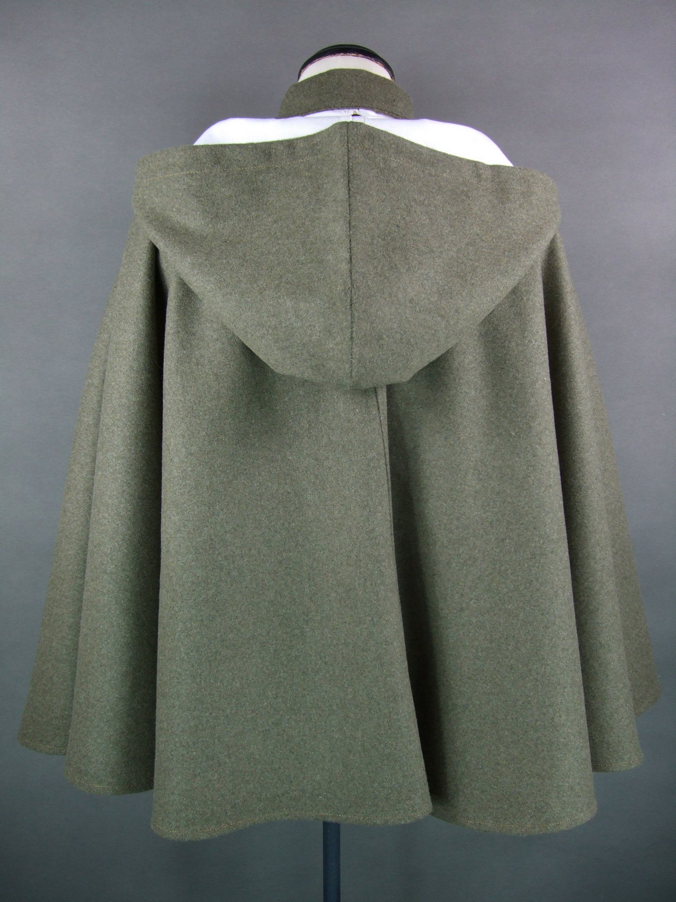 WW1 Italy Italian Light Grey Green Wool Model 1909 Cape For Foot Troop ...