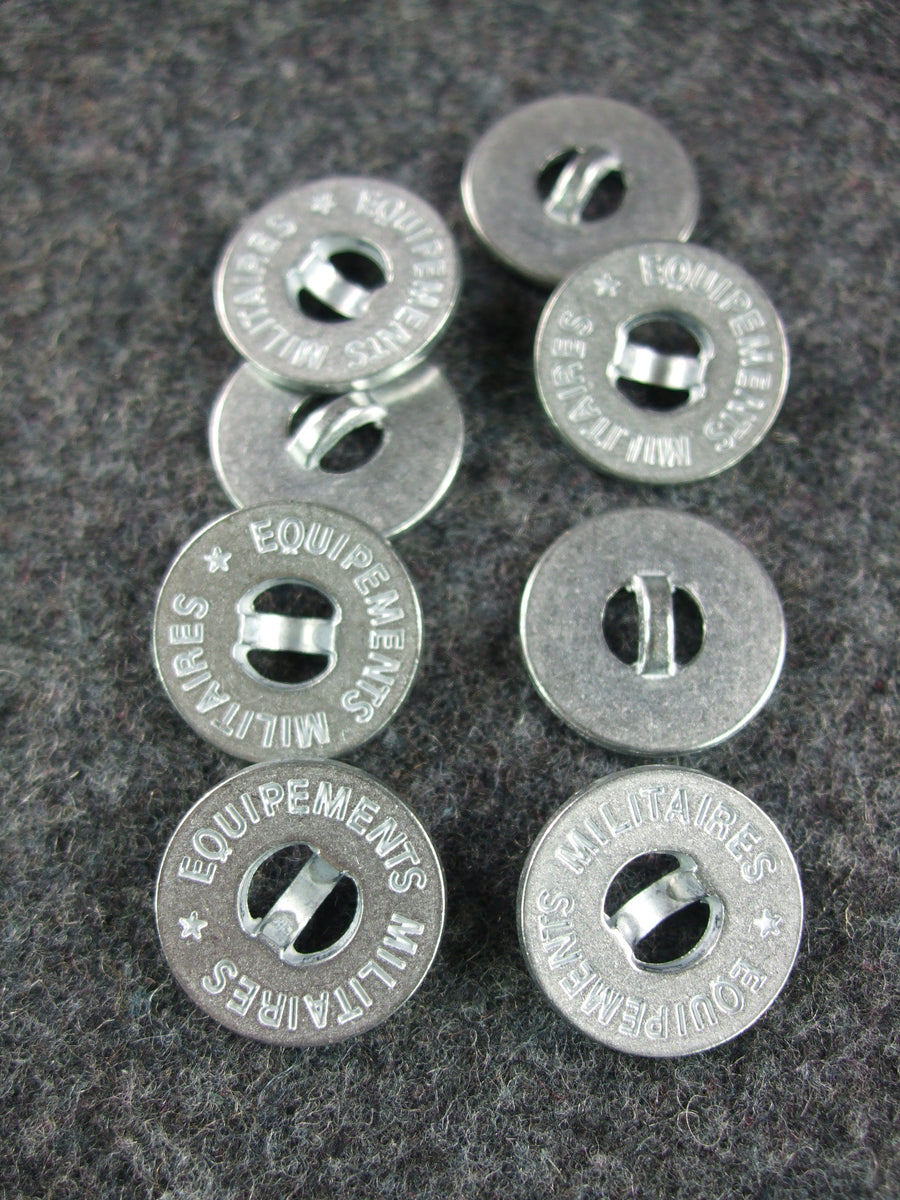 WW1 WW2 French Army Metal Buttons X 8 – Hikishop