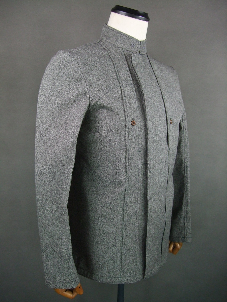 WW1 Italy Italian Army Salt & Pepper Bourgeron Jacket Fatigue Tunic ...