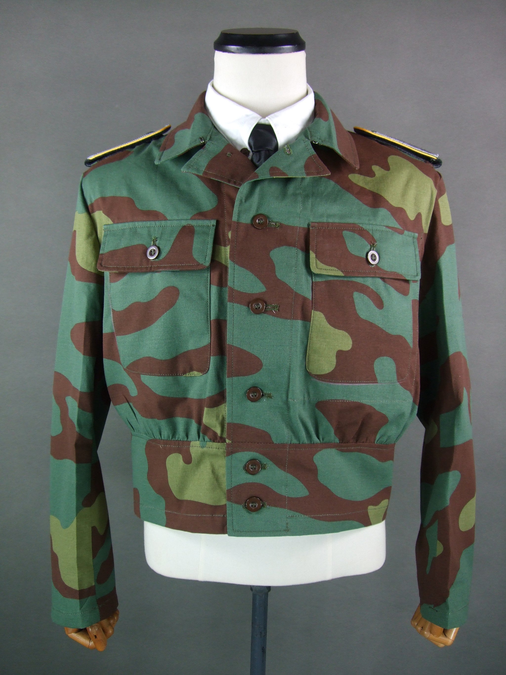 WWII German Luftwaffe LW M44 Fallschirmjäger Combat Tunic Italian Telo ...
