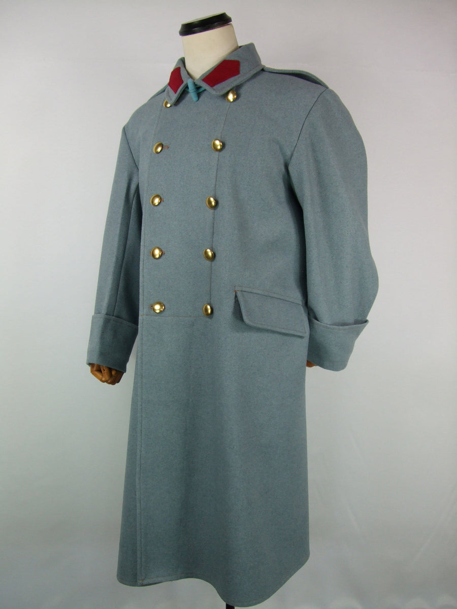 WW1 Austro-Hungarian Imperial M1908 Pike-Grey Wool Infantry Overcoat ...