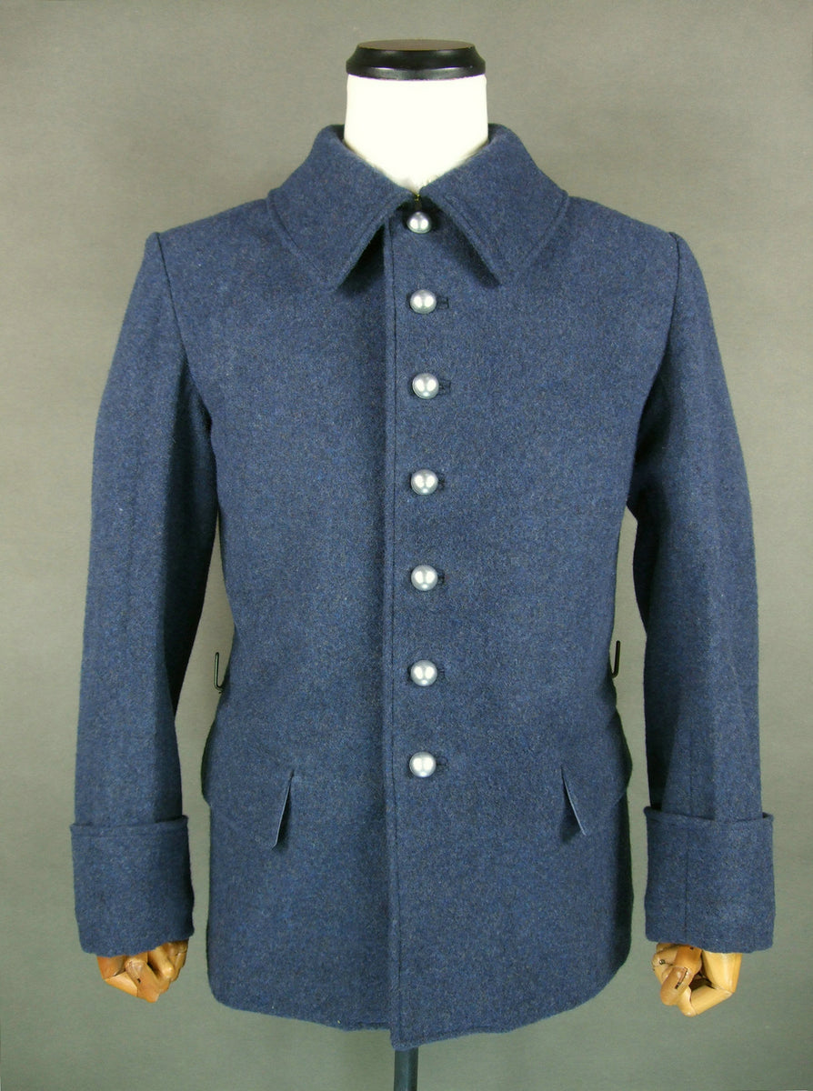 WW1 WW2 French Bluish Iron-grey Wool Chasseurs Alpins M1920 Jacket Var ...