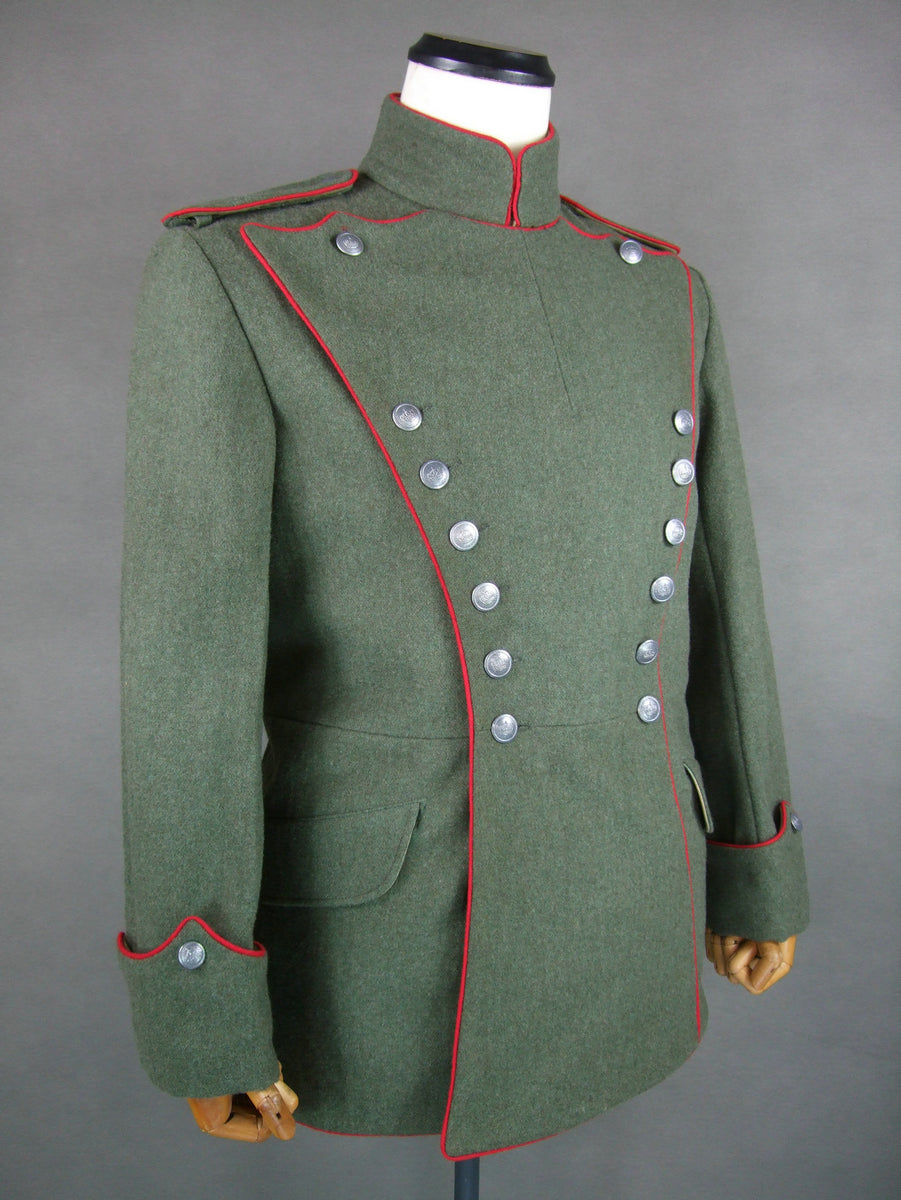WW1 German M1910 Field-Grey Wool Uhlanka For The Royal Prussian Uhlan ...