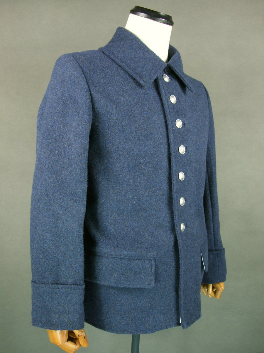 WW1 French Bluish Iron-grey Wool Chasseurs Alpins 1891 M1916 Tunic Var ...