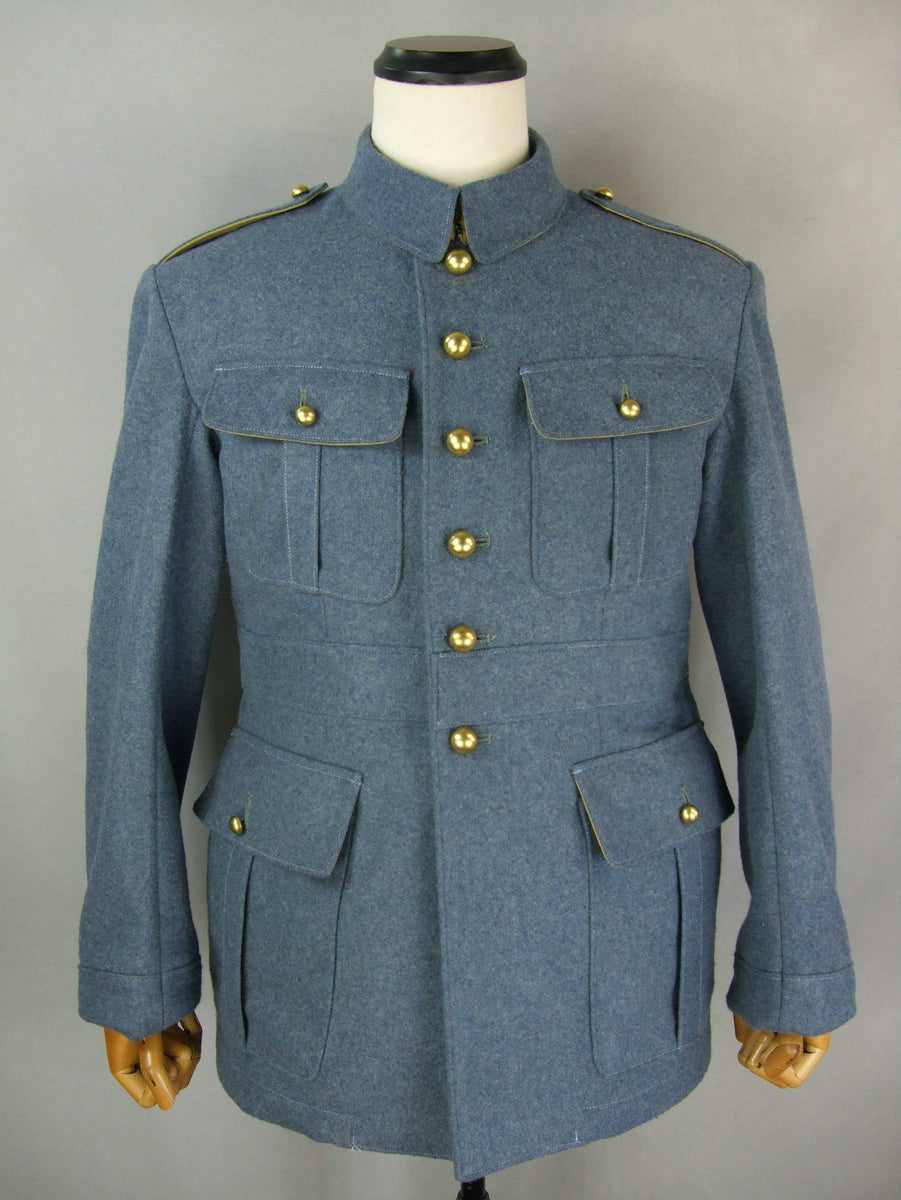 WW1 French Horizon Blue Wool Officer Tunic Bleu Horizon Vareuse Modèle ...