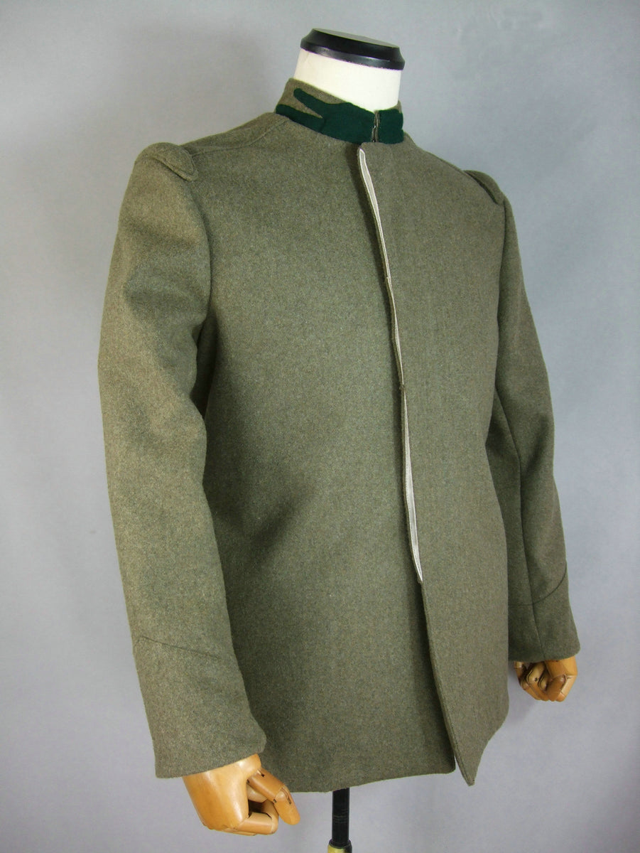 WW1 Italy Model 1909 Light Grey Green Wool Tunic Giubba Enlisted Jacke ...