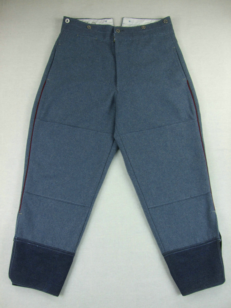 WW1 French Army Horizon Blue M1915 Artillery Trousers Bleu Horizon Art ...
