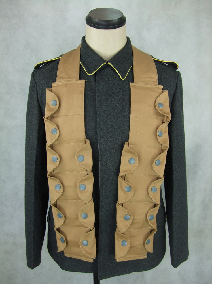 WW2 German LW Fallschirmjager K98 Bandoleer Tropical TAN – Hikishop
