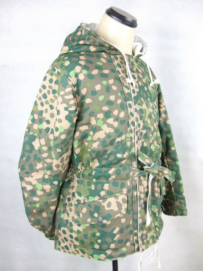 WWII German Elite HBT Pea Dot Reversible Winter Parka – Hikishop
