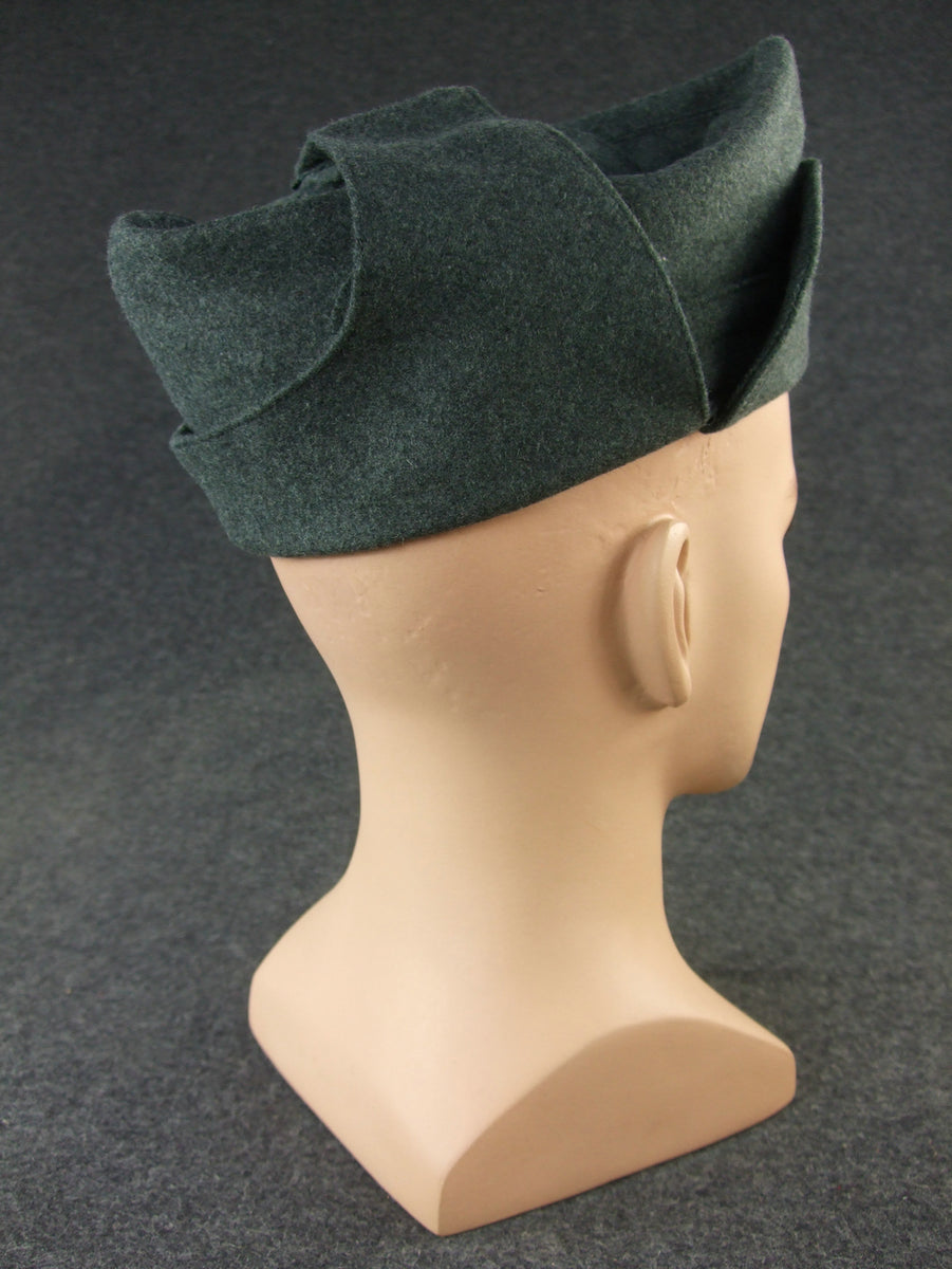 WWII Italian M35 Grey Green Wool Bustina Garrison Side Cap – Hikishop