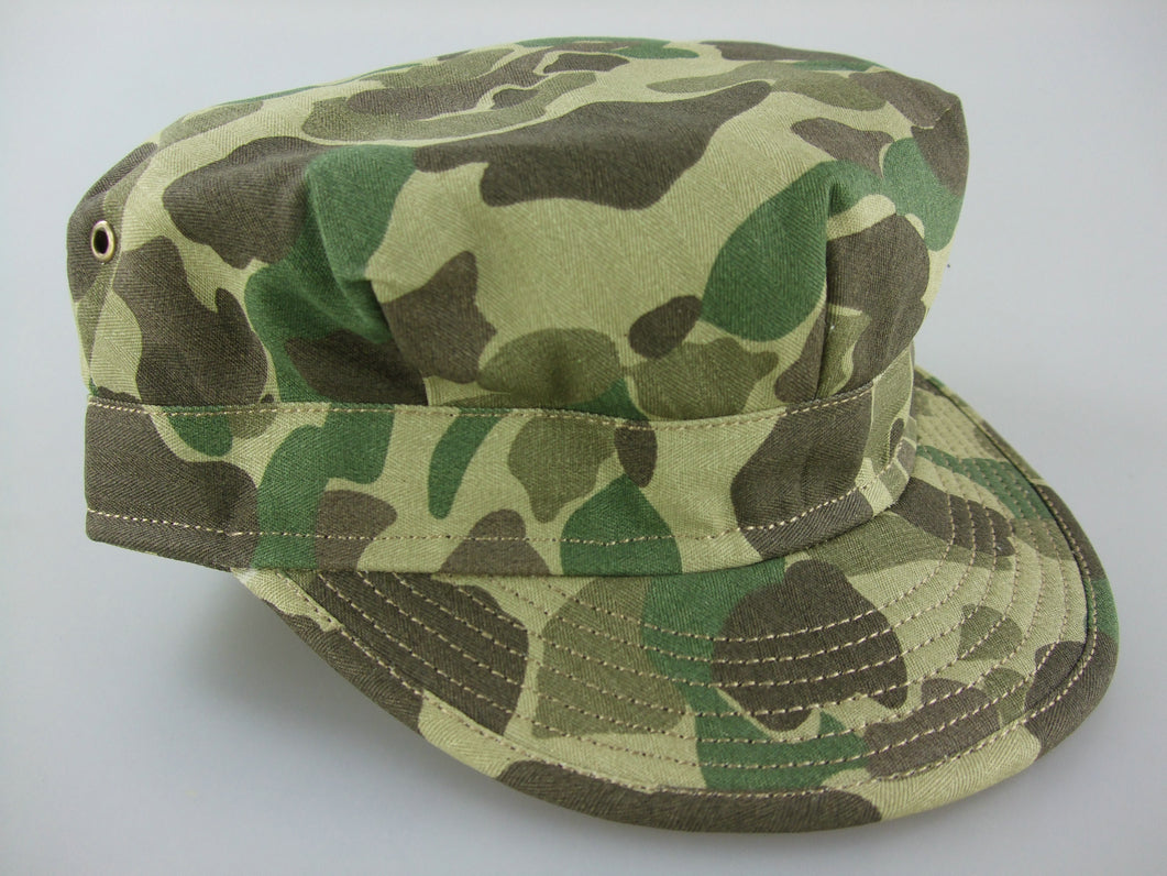 WWII US Army Camo HBT Utility Cap Green – Hikishop