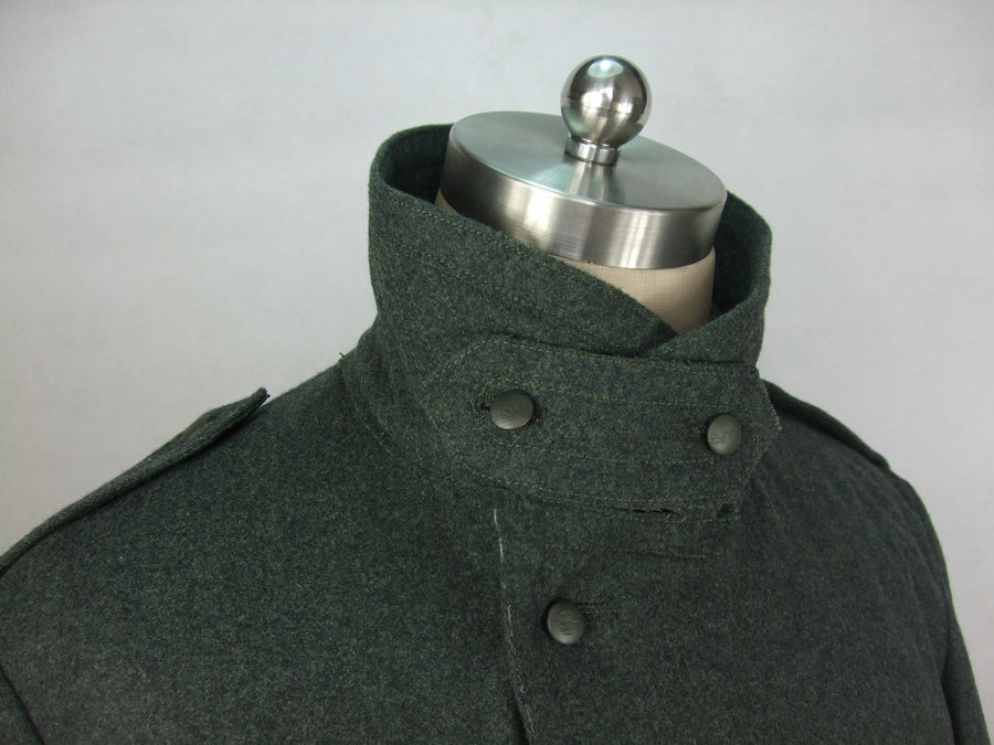 WW2 Italy Italian M37 M40 Grey Green Wool Great Coat Cappotto – Hikishop